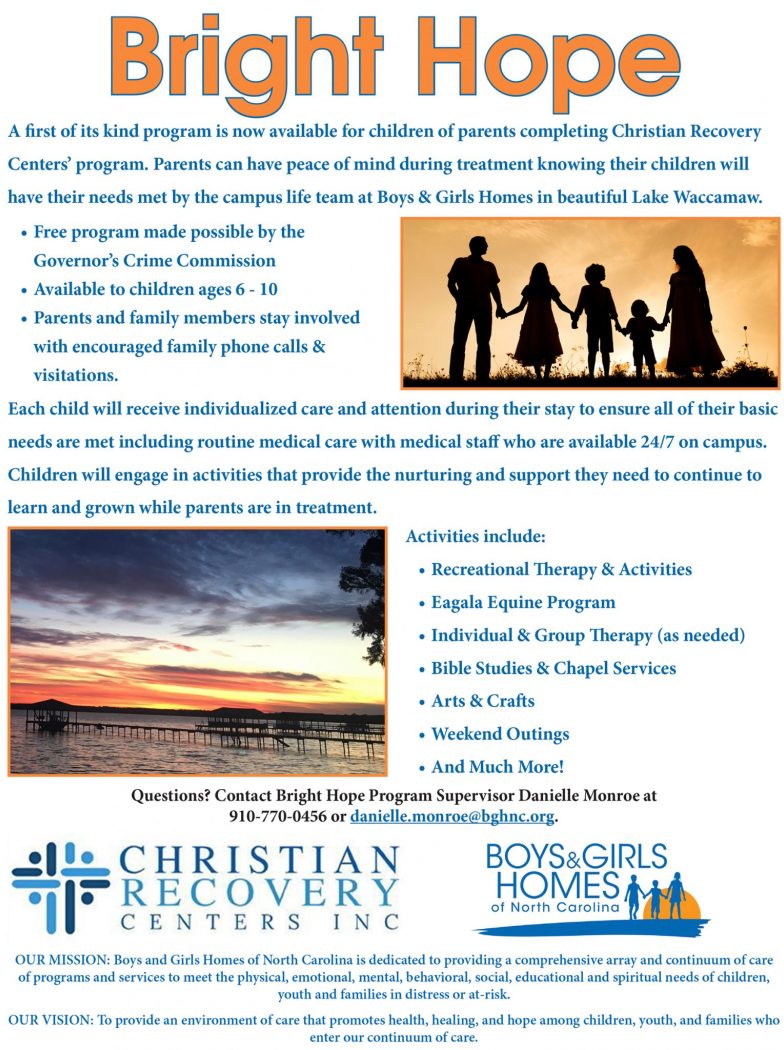 CRCI – Christian Recovery Centers Inc
